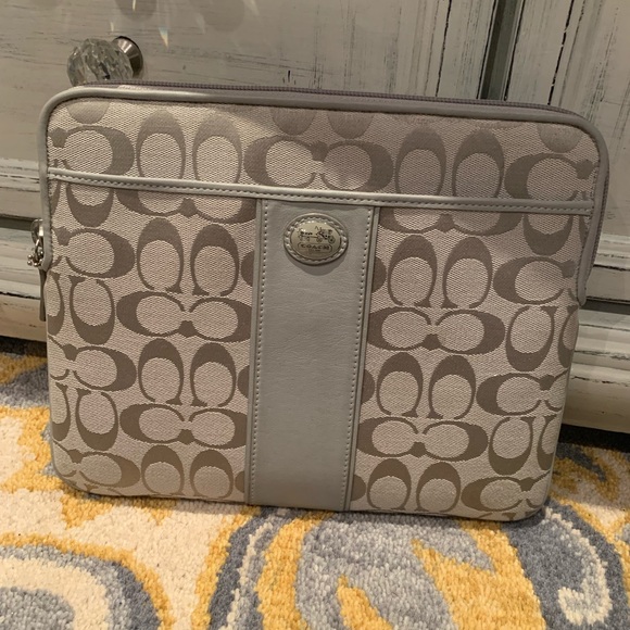 Coach | Accessories | Coach Signature Ipadtravel Document Case | Poshmark
